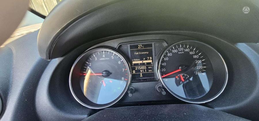 Melns Nissan qashqai+2 2012 Ukmergė, ar dzinēja tilpumu 2.00 L un nobraukumu 212 tūkst. km par 5200 €, foto 8 vietnē AUTOMOTO.COM.LV