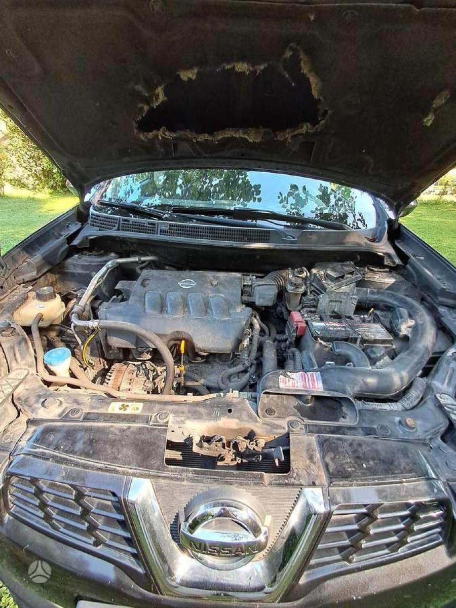 Melns Nissan qashqai+2 2012 Viļņa, ar dzinēja tilpumu 2.00 L un nobraukumu 182 tūkst. km par 3800 €, foto 10 vietnē AUTOMOTO.COM.LV