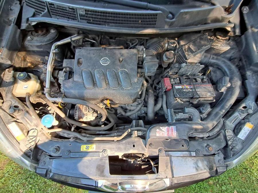 Melns Nissan qashqai+2 2012 Viļņa, ar dzinēja tilpumu 2.00 L un nobraukumu 182 tūkst. km par 3800 €, foto 11 vietnē AUTOMOTO.COM.LV
