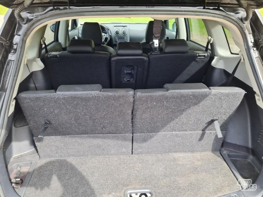 Melns Nissan qashqai+2 2012 Panevēža, ar dzinēja tilpumu 1.60 L un nobraukumu 219 tūkst. km par 3850 €, foto 13 vietnē AUTOMOTO.COM.LV