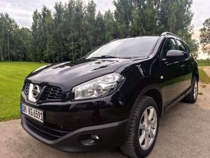 Melns Nissan qashqai+2 2012 Mažeikiai, ar dzinēja tilpumu 1.60 L un nobraukumu 237 tūkst. km par 6200 €, foto  vietnē AUTOMOTO.COM.LV