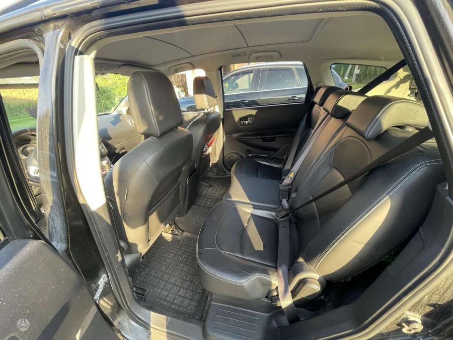 Melns Nissan qashqai+2 2013 Joniškis, ar dzinēja tilpumu 1.46 L un nobraukumu 156 tūkst. km par 5400 €, foto 8 vietnē AUTOMOTO.COM.LV