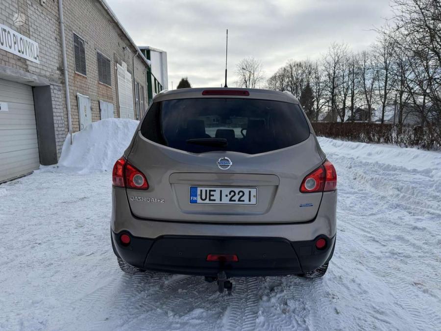 Brown Nissan qashqai+2 2008 in Kaunas, with an engine capacity of 2.00 L and mileage of 317 thousand km for 3750 €, photo 7 on AUTOMOTO.COM.LV