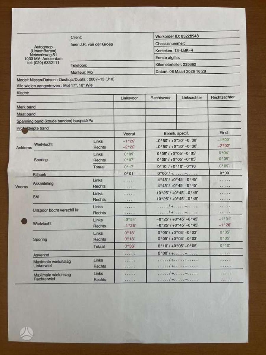 Коричневый Ниссан Кашкай 2 2010 в Вильнюс, объемом двигателя 2.00 л и пробегом 237 тыс. км за 7350 €, фото 40 на AUTOMOTO.COM.LV