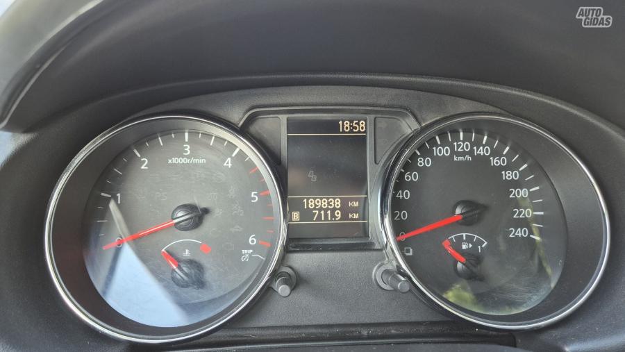 Nissan qashqai+2 2012 Viļņa, ar dzinēja tilpumu 1.60 L un nobraukumu 190 tūkst. km par 5300 €, foto 11 vietnē AUTOMOTO.COM.LV