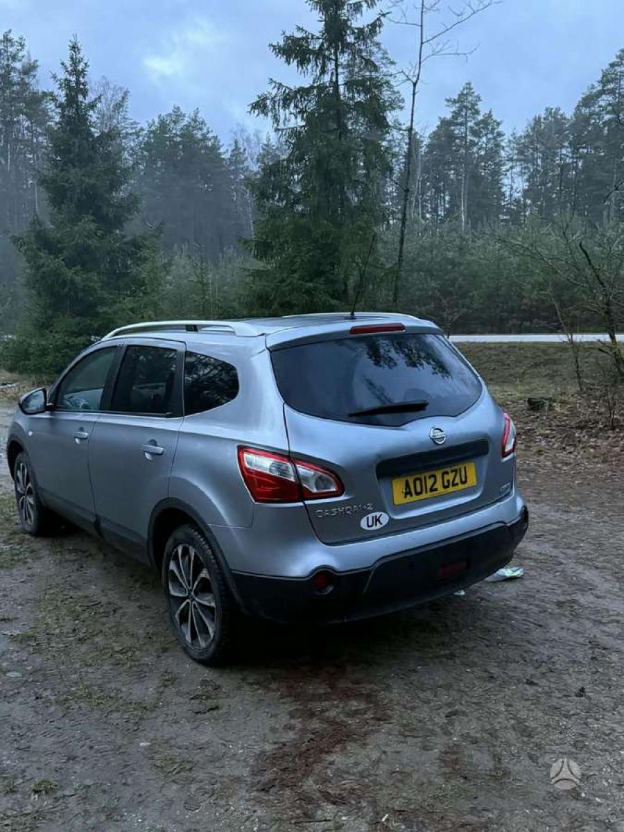 Pelēks Nissan qashqai+2 2012 Kazlų Rūda, ar dzinēja tilpumu 1.60 L un nobraukumu 204 tūkst. km par 2599 €, foto 3 vietnē AUTOMOTO.COM.LV