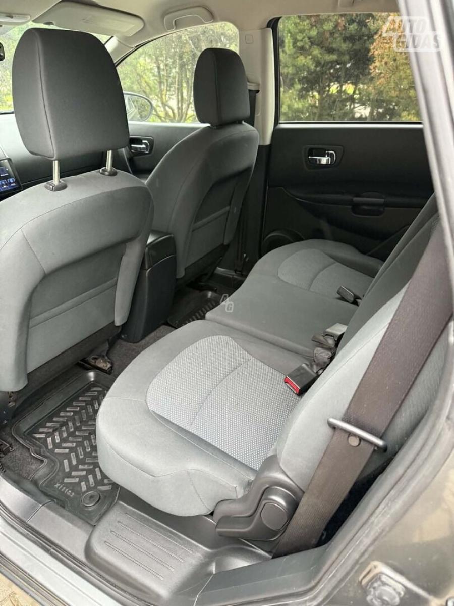 Grey Nissan qashqai+2 2012 in Mazeikiai, with an engine capacity of 1.50 L and mileage of 251 thousand km for 5750 €, photo 25 on AUTOMOTO.COM.LV