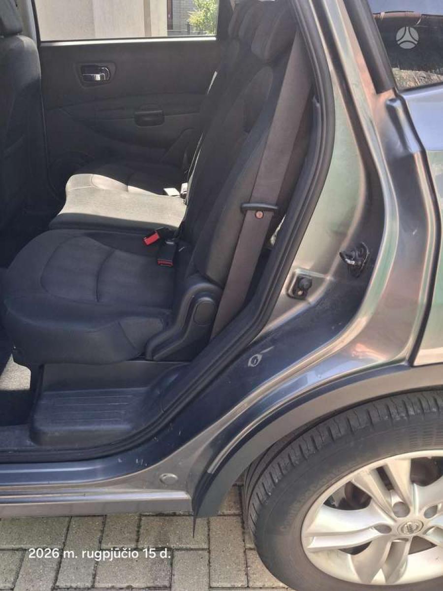 Pelēks Nissan qashqai+2 2012 Kauņa, ar dzinēja tilpumu 1.46 L un nobraukumu 268 tūkst. km par 5500 €, foto 15 vietnē AUTOMOTO.COM.LV