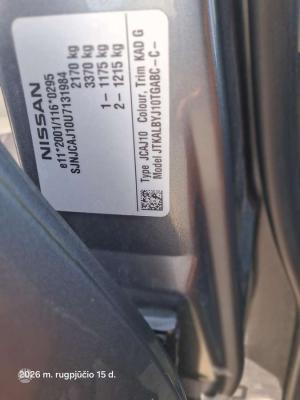 Pelēks Nissan qashqai+2 2012 Kauņa, ar dzinēja tilpumu 1.46 L un nobraukumu 268 tūkst. km par 5500 €, foto 48 vietnē AUTOMOTO.COM.LV
