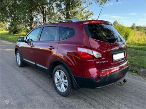 Sarkans Nissan qashqai+2 2012 Tauragė, ar dzinēja tilpumu 1.60 L un nobraukumu 300 tūkst. km par 3900 €, foto 3 vietnē AUTOMOTO.COM.LV