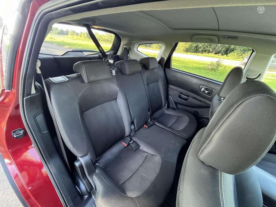 Sarkans Nissan qashqai+2 2012 Tauragė, ar dzinēja tilpumu 1.60 L un nobraukumu 300 tūkst. km par 3900 €, foto 18 vietnē AUTOMOTO.COM.LV