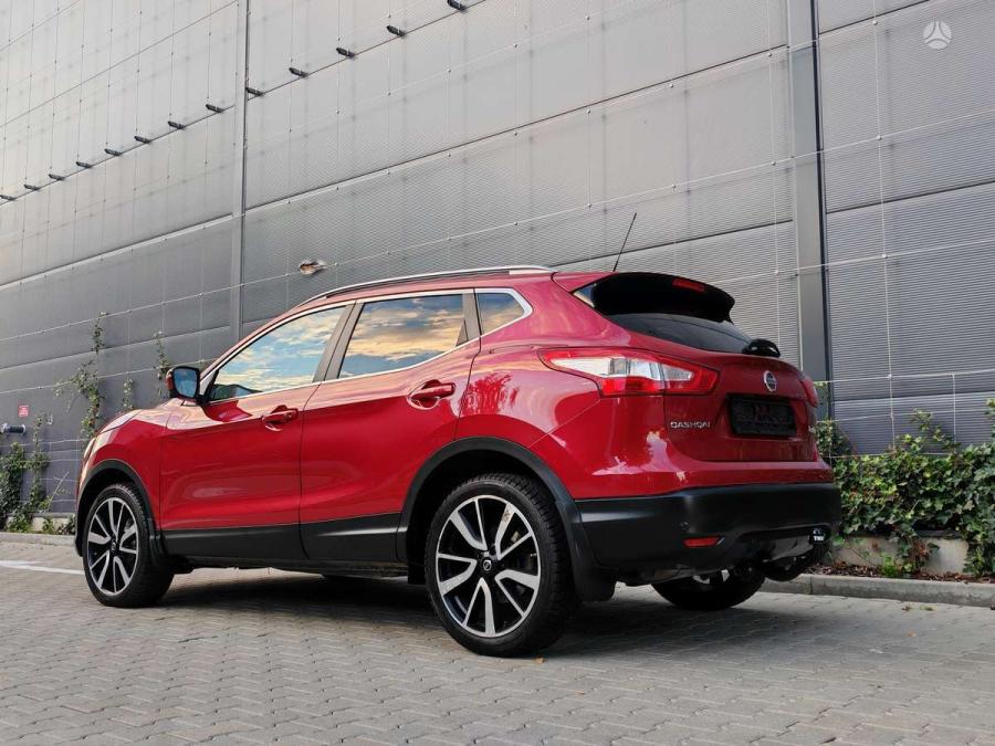 Sarkans Nissan qashqai+2 2016 Klaipėda, ar dzinēja tilpumu 1.60 L un nobraukumu 174 tūkst. km par 8500 €, foto 14 vietnē AUTOMOTO.COM.LV