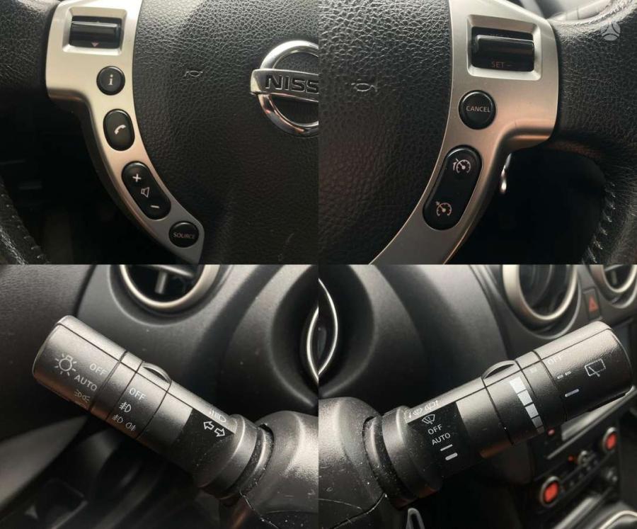 White Nissan qashqai+2 2010 in Marijampole, with an engine capacity of 1.46 L and mileage of 247 thousand km for 4150 €, photo 30 on AUTOMOTO.COM.LV