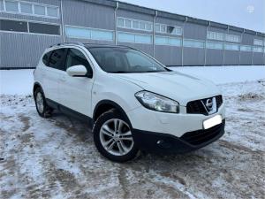 White Nissan qashqai+2 2011 in Taurage, with an engine capacity of 1.46 L and mileage of 290 thousand km for 4900 €, photo  on AUTOMOTO.COM.LV