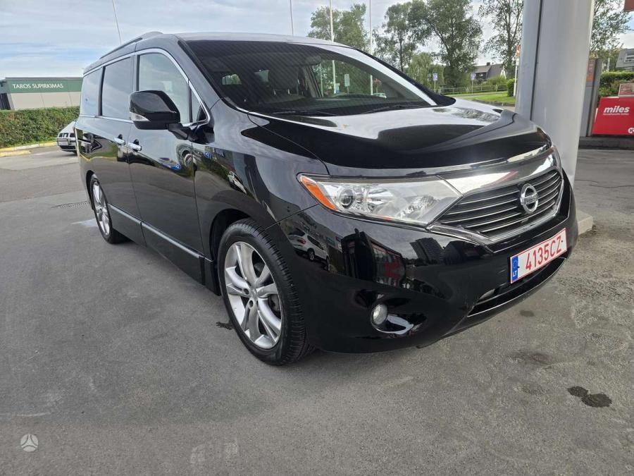 Black Nissan Quest 2012 in Panevezys, with an engine capacity of 3.50 L and mileage of 290 thousand km for 7600 €, photo 1 on AUTOMOTO.COM.LV