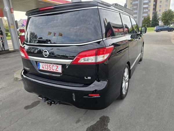 Nissan Quest 2012 in Panevezys on AUTOMOTO.COM.LV Black Nissan Quest 2012 in Panevezys, with an engine capacity of 3.50 L and mileage of 290 thousand km for 7600 €, photo 6 on AUTOMOTO.COM.LV
