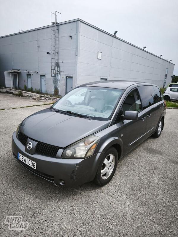 Grey Nissan Quest 2004 in Kaunas, with an engine capacity of 3.50 L and mileage of 265 thousand km for 650 €, photo 2 on AUTOMOTO.COM.LV