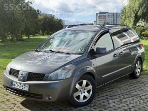 Grey Nissan Quest 2004 in Riga, with an engine capacity of 3.50 L and mileage of 121 thousand km for 1000 €, photo  on AUTOMOTO.COM.LV