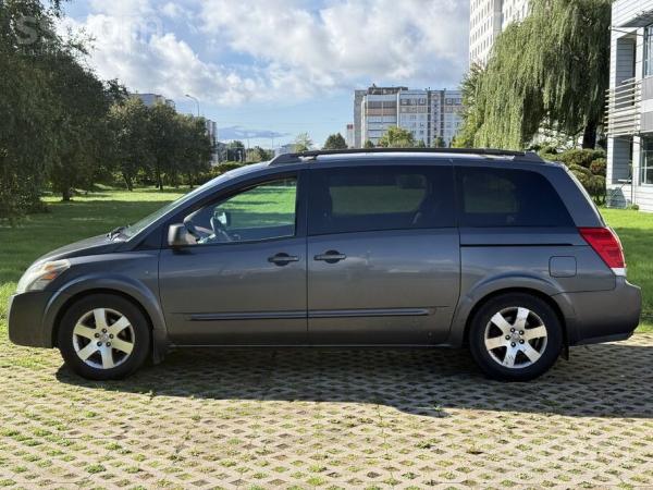 Pelēks Nissan Quest 2004 Rīga, ar dzinēja tilpumu 3.50 L un nobraukumu 121 tūkst. km par 1000 €, foto 3 vietnē AUTOMOTO.COM.LV