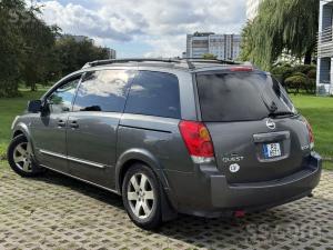 Pelēks Nissan Quest 2004 Rīga, ar dzinēja tilpumu 3.50 L un nobraukumu 121 tūkst. km par 1000 €, foto 4 vietnē AUTOMOTO.COM.LV