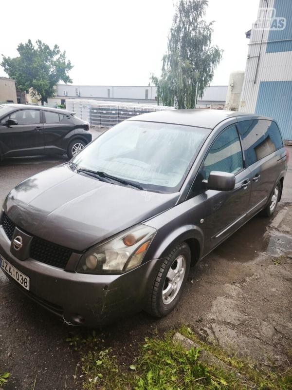 Grey Nissan Quest 2006 in Kaunas, with an engine capacity of 3.50 L and mileage of 200 thousand km for 650 €, photo 1 on AUTOMOTO.COM.LV