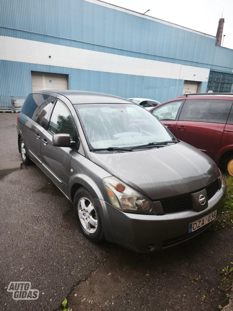 Grey Nissan Quest 2006 in Kaunas, with an engine capacity of 3.50 L and mileage of 200 thousand km for 650 €, photo 3 on AUTOMOTO.COM.LV