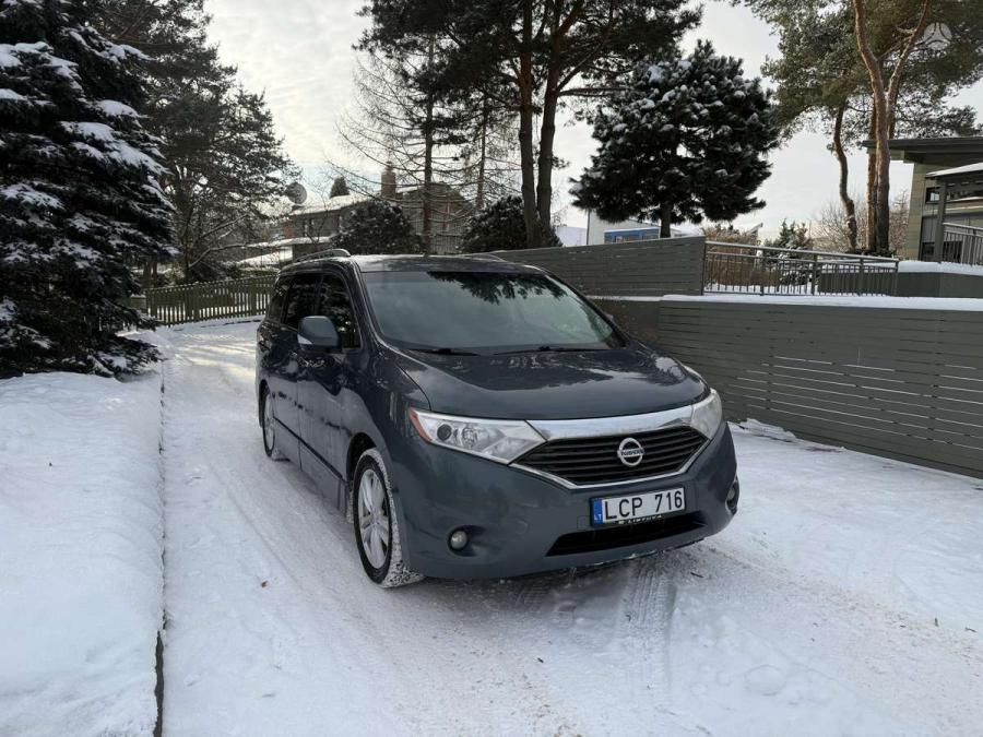 Grey Nissan Quest 2011 in Vilnius, with an engine capacity of 3.50 L and mileage of 150 thousand km for 5200 €, photo 4 on AUTOMOTO.COM.LV