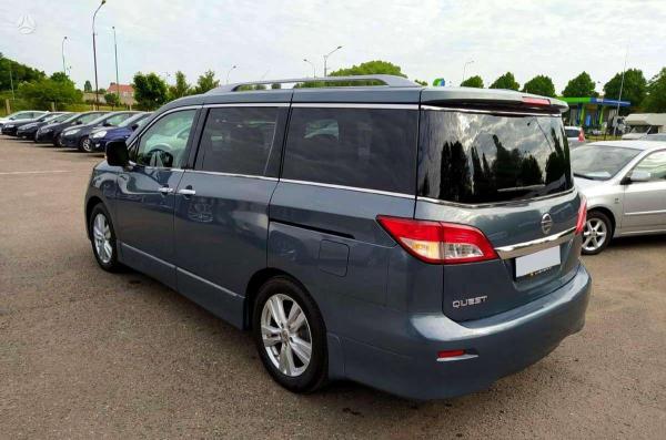 Grey Nissan Quest 2011 in Vilnius, with an engine capacity of 3.50 L and mileage of 160 thousand km for 13900 €, photo 6 on AUTOMOTO.COM.LV