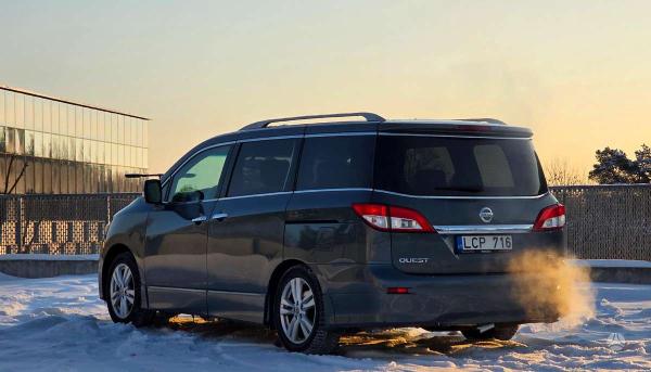 Grey Nissan Quest 2011 in Vilnius, with an engine capacity of 3.50 L and mileage of 160 thousand km for 13700 €, photo 11 on AUTOMOTO.COM.LV
