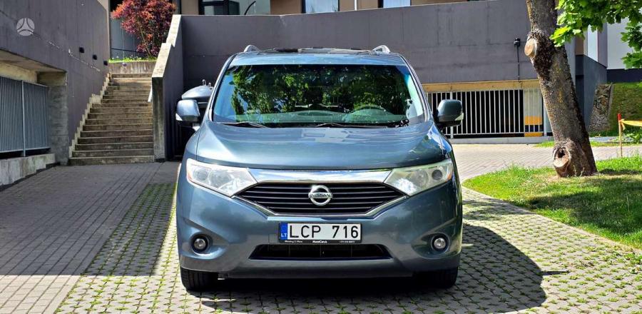 Pelēks Nissan Quest 2011 Viļņa, ar dzinēja tilpumu 3.50 L un nobraukumu 166 tūkst. km par 11500 €, foto 3 vietnē AUTOMOTO.COM.LV