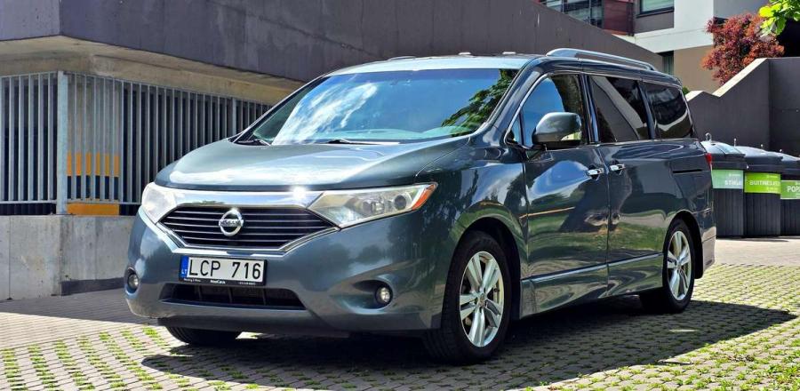 Pelēks Nissan Quest 2011 Viļņa, ar dzinēja tilpumu 3.50 L un nobraukumu 166 tūkst. km par 11500 €, foto 4 vietnē AUTOMOTO.COM.LV