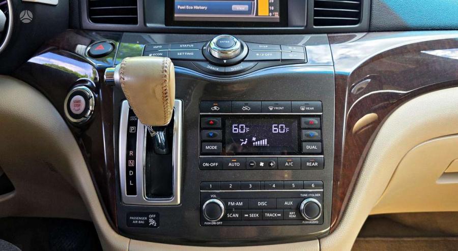 Pelēks Nissan Quest 2011 Viļņa, ar dzinēja tilpumu 3.50 L un nobraukumu 166 tūkst. km par 11500 €, foto 20 vietnē AUTOMOTO.COM.LV