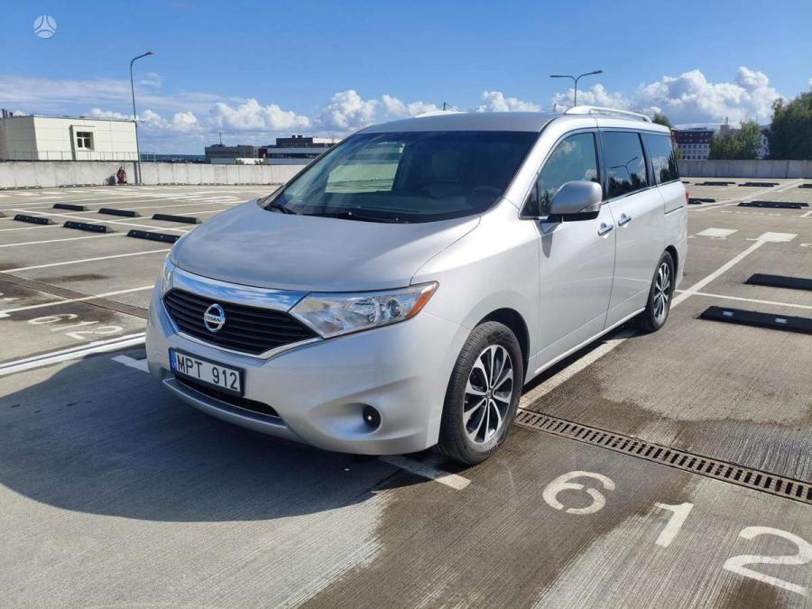 Pelēks Nissan Quest 2011 Viļņa, ar dzinēja tilpumu 3.50 L un nobraukumu 196 tūkst. km par 6000 €, foto 5 vietnē AUTOMOTO.COM.LV