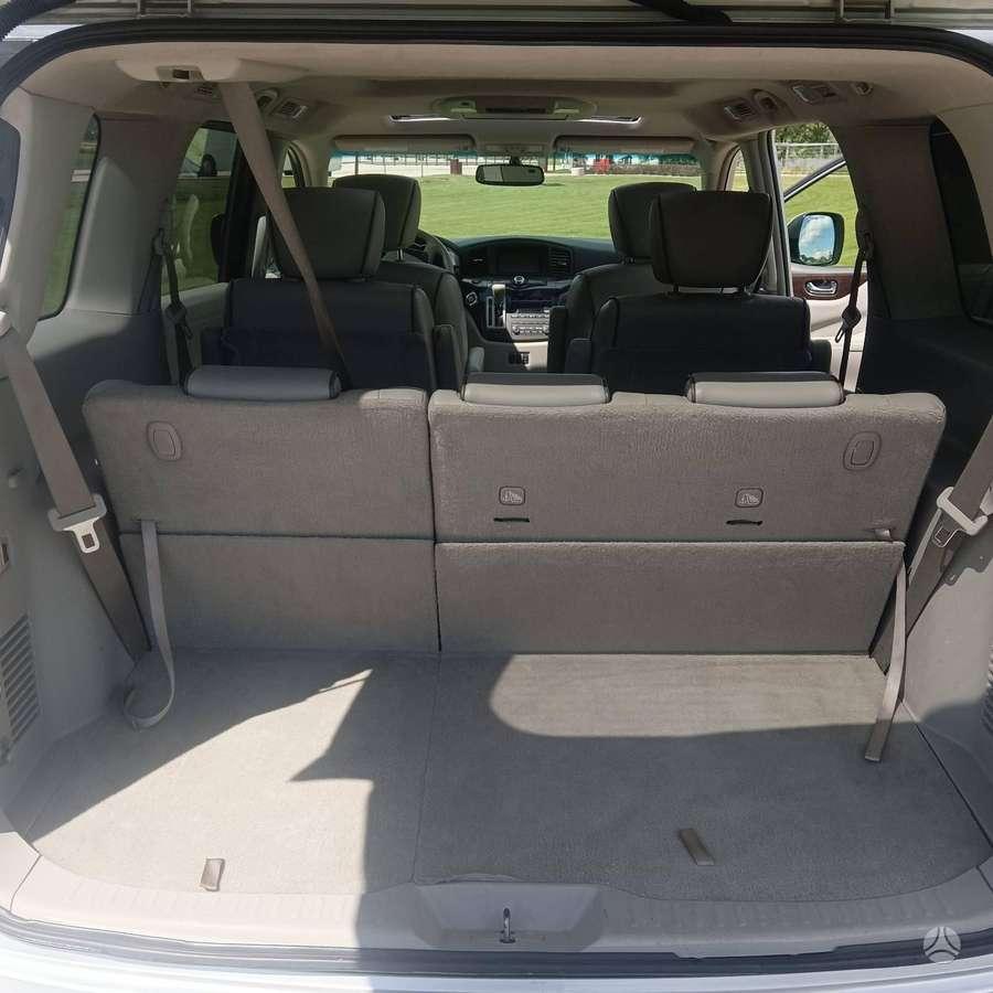 Pelēks Nissan Quest 2014 Kauņa, ar dzinēja tilpumu 3.50 L un nobraukumu 231 tūkst. km par 11900 €, foto 10 vietnē AUTOMOTO.COM.LV