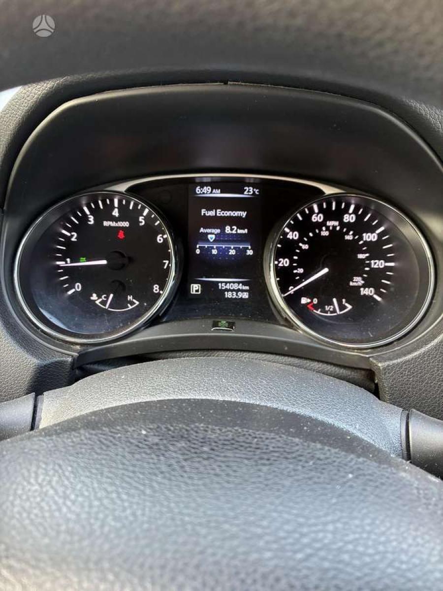 Zils Nissan Rogue 2015 Klaipėda, ar dzinēja tilpumu 2.49 L un nobraukumu 154 tūkst. km par 6500 €, foto 8 vietnē AUTOMOTO.COM.LV