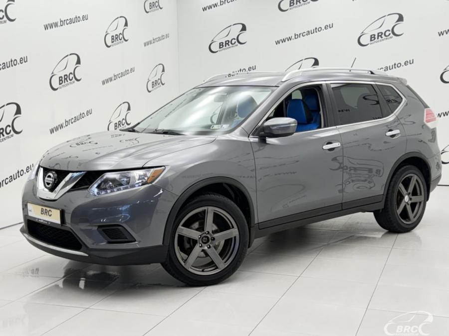 Nissan Rogue 2015 in Vilnius, with an engine capacity of 2.49 L and mileage of 185 thousand km for 10500 €, photo 1 on AUTOMOTO.COM.LV
