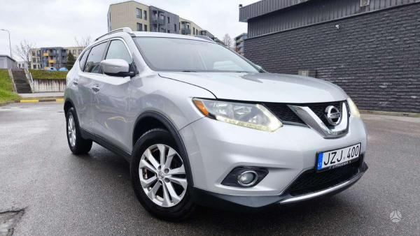 Pelēks Nissan Rogue 2015 Viļņa, ar dzinēja tilpumu 2.49 L un nobraukumu 150 tūkst. km par 7900 €, foto 2 vietnē AUTOMOTO.COM.LV