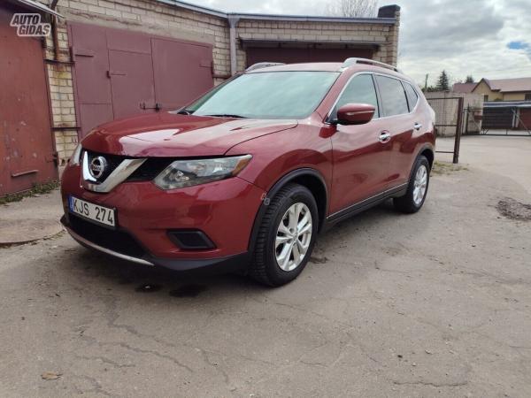 Sarkans Nissan Rogue 2014 Kauņa, ar dzinēja tilpumu 2.50 L un nobraukumu 385 tūkst. km par 6200 €, foto 2 vietnē AUTOMOTO.COM.LV