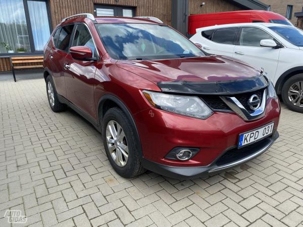 Red Nissan Rogue 2015 in Vilnius, with an engine capacity of 2.50 L and mileage of 147 thousand km for 7500 €, photo 2 on AUTOMOTO.COM.LV