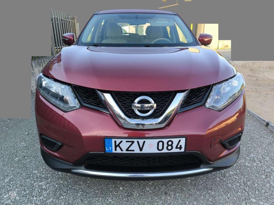 Sarkans Nissan Rogue 2015 Šauļi, ar dzinēja tilpumu 2.49 L un nobraukumu 151 tūkst. km par 8100 €, foto 1 vietnē AUTOMOTO.COM.LV