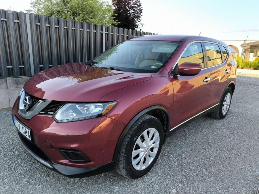 Sarkans Nissan Rogue 2015 Šauļi, ar dzinēja tilpumu 2.49 L un nobraukumu 151 tūkst. km par 8100 €, foto 3 vietnē AUTOMOTO.COM.LV
