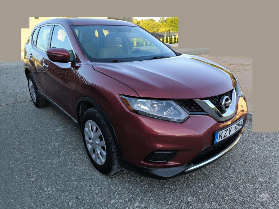Sarkans Nissan Rogue 2015 Šauļi, ar dzinēja tilpumu 2.49 L un nobraukumu 151 tūkst. km par 8100 €, foto 6 vietnē AUTOMOTO.COM.LV