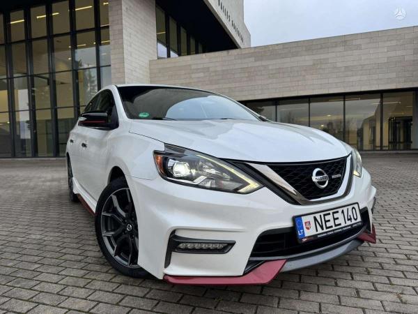 White Nissan Sentra 2017 in Klaipeda, with an engine capacity of 1.62 L and mileage of 99 thousand km for 9999 €, photo 1 on AUTOMOTO.COM.LV