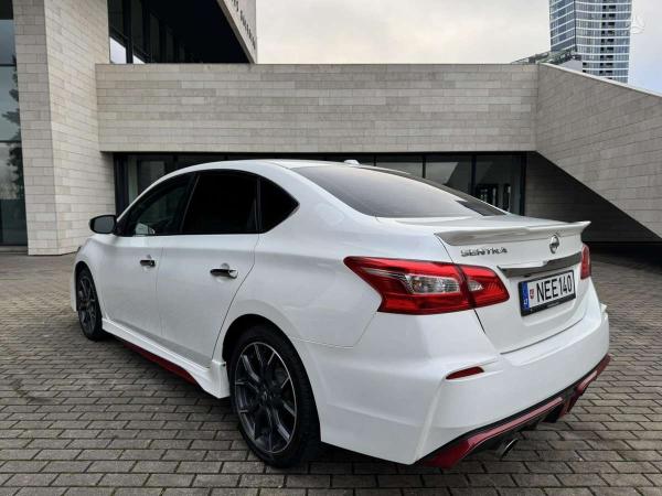 White Nissan Sentra 2017 in Klaipeda, with an engine capacity of 1.62 L and mileage of 99 thousand km for 9999 €, photo 3 on AUTOMOTO.COM.LV