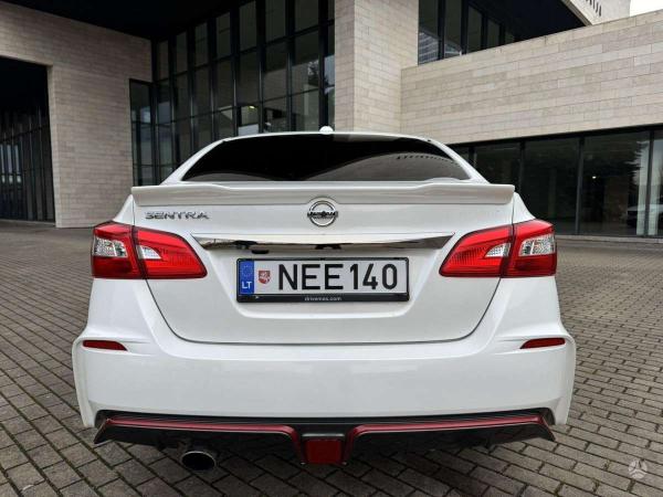 White Nissan Sentra 2017 in Klaipeda, with an engine capacity of 1.62 L and mileage of 99 thousand km for 9999 €, photo 4 on AUTOMOTO.COM.LV