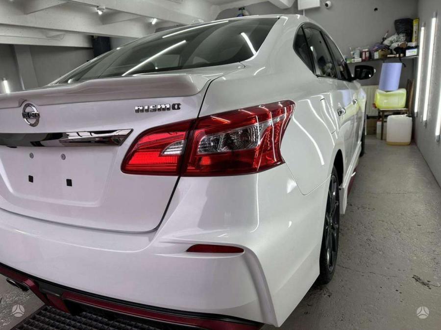 White Nissan Sentra 2017 in Klaipeda, with an engine capacity of 1.62 L and mileage of 99 thousand km for 10000 €, photo 1 on AUTOMOTO.COM.LV