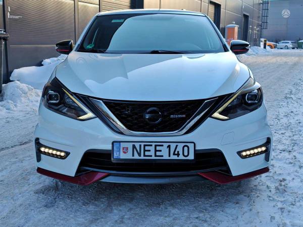 White Nissan Sentra 2017 in Klaipeda, with an engine capacity of 1.62 L and mileage of 99 thousand km for 10000 €, photo 5 on AUTOMOTO.COM.LV