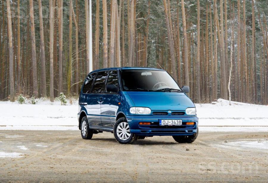 Zils Nissan Serena 1995 Rīga, ar dzinēja tilpumu 2.30 L un nobraukumu 242 tūkst. km par 5990 €, foto 2 vietnē AUTOMOTO.COM.LV