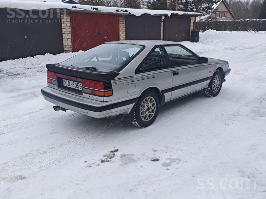 Pelēks Nissan Silvia 1988 Jēkabpils, ar dzinēja tilpumu 1.80 L un nobraukumu 250 tūkst. km par 4800 €, foto 5 vietnē AUTOMOTO.COM.LV