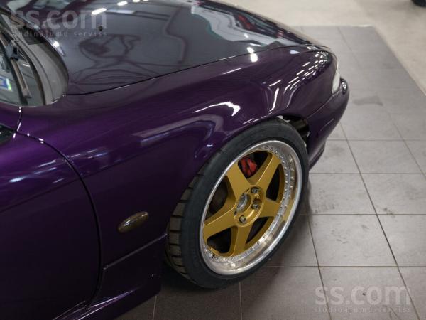Violets Nissan Silvia 1994 Rīga, ar dzinēja tilpumu 2.00 L un nobraukumu 240 tūkst. km par 29880 €, foto 8 vietnē AUTOMOTO.COM.LV